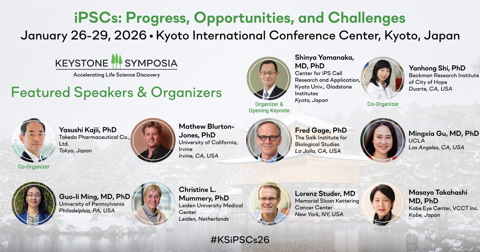 2026 Keystone Symposia - iPSCs: Progress, Opportunities, and Challenges ...
